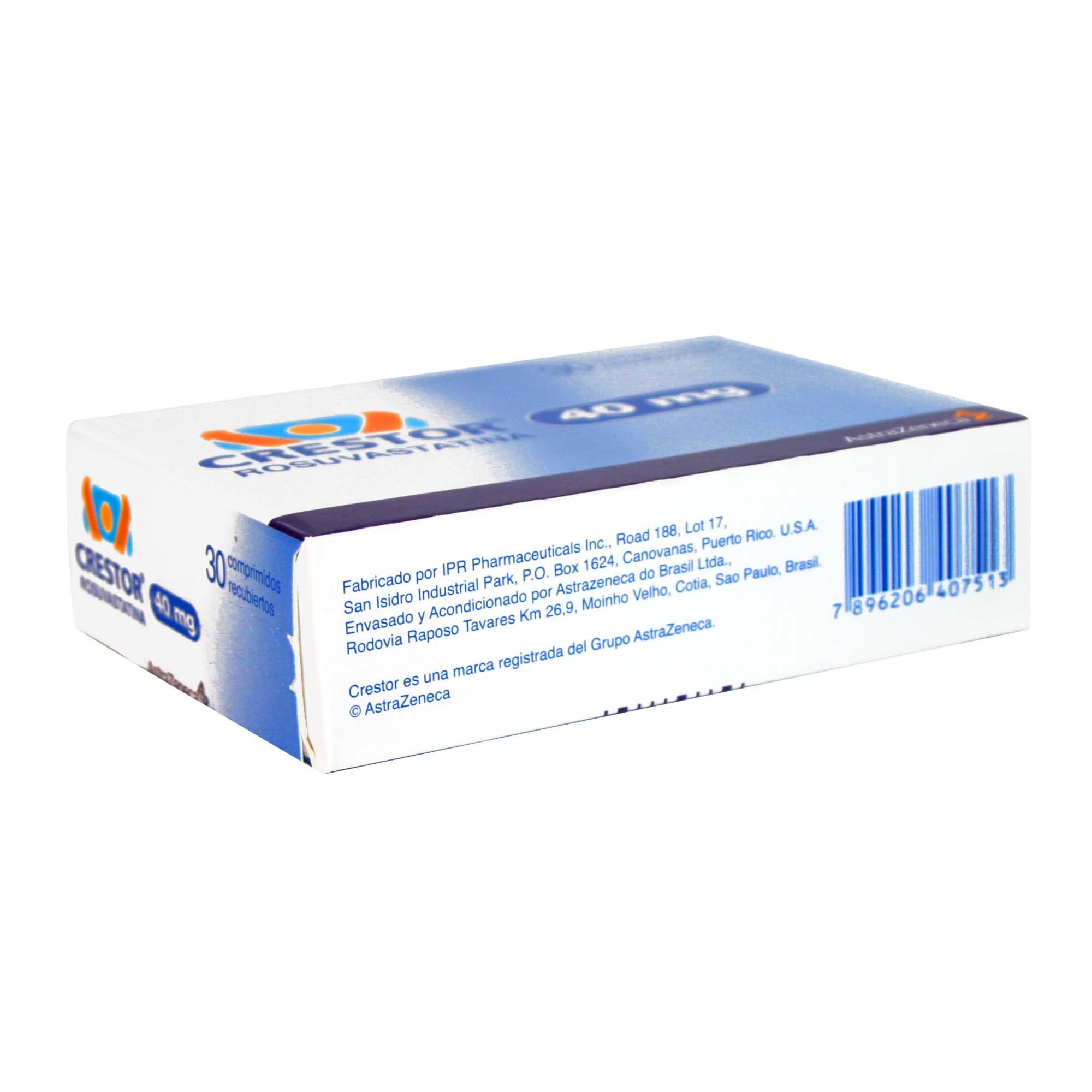 Crestor Rosuvastatina 40 mg 30 Comprimidos Recubierto | Cruz Verde