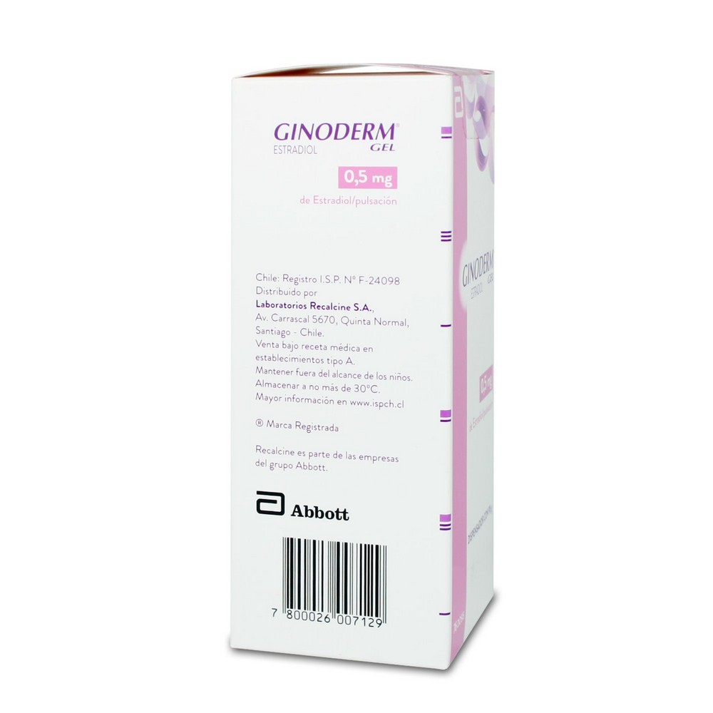 Ginoderm Estradiol 0,5 mg Gel Tópico 95 gr | Cruz Verde