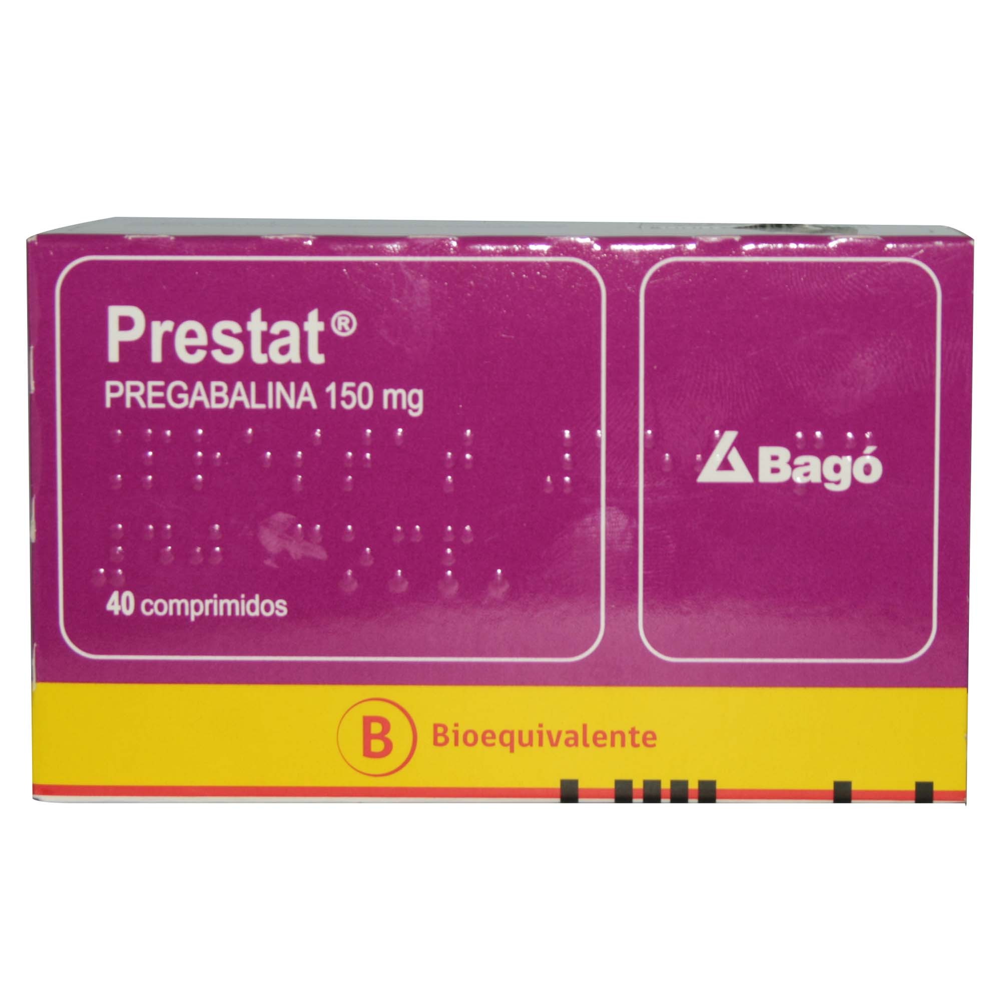 Prestat Pregabalina 150 mg 40 Comprimidos | Cruz Verde
