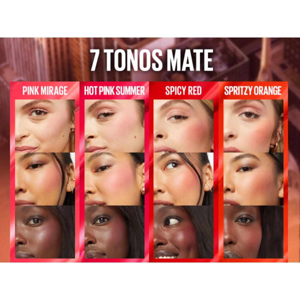 Sunkisser Matte Blush - Spicy Red | Cruz Verde