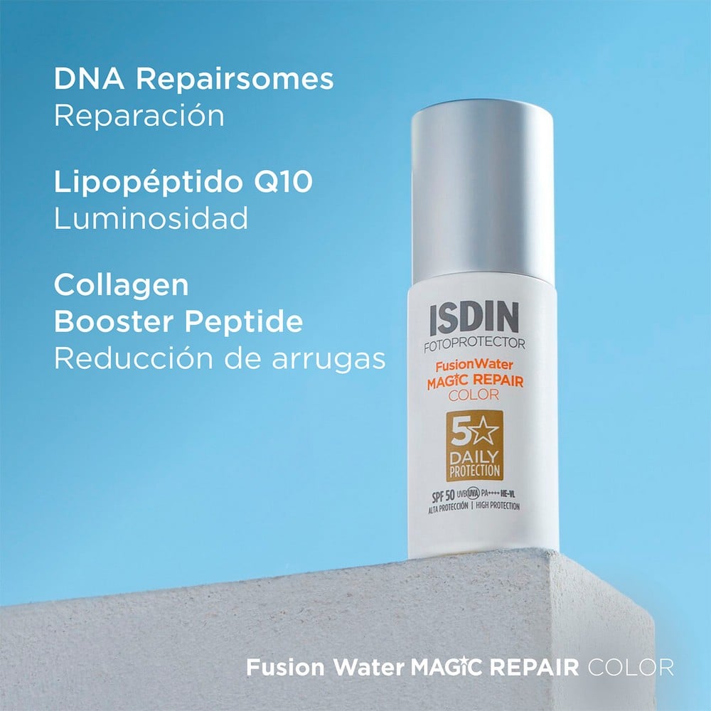 Fotoprotector Fusion Water Magic Repair Color Spf50 50ml | Cruz Verde