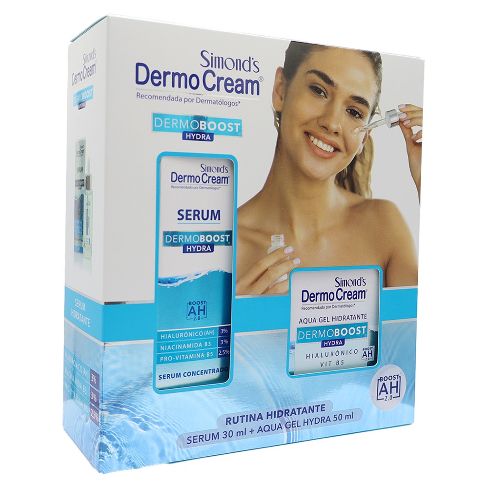 Estuche Dermoboost Hydra Serum30+Crema50 Sim | Cruz Verde