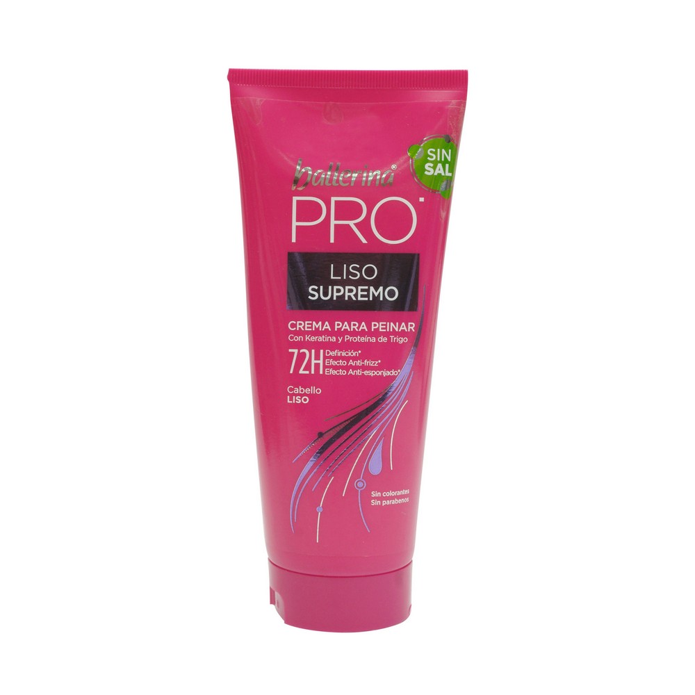 Pro Crema Para Peinar Liso Supremo 200 mL | Cruz Verde