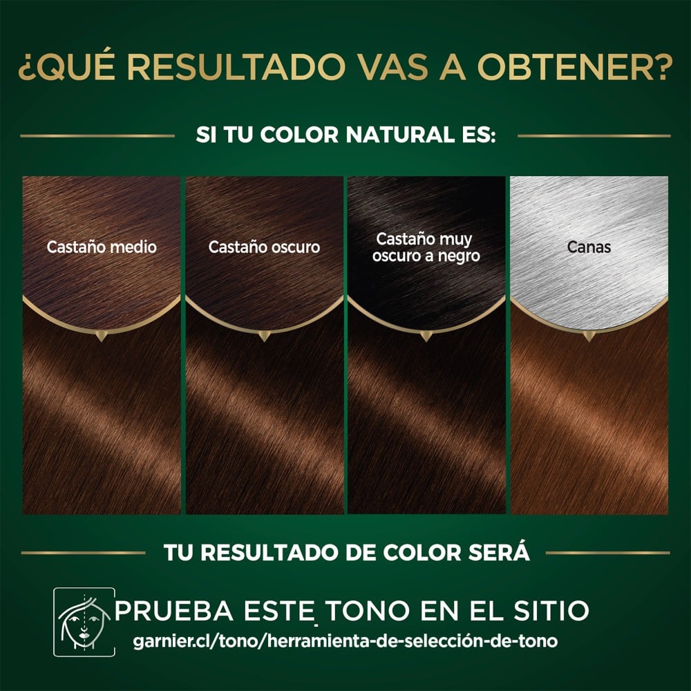 Tintura 6 7 Rubio Oscuro Chocolate Cruz Verde