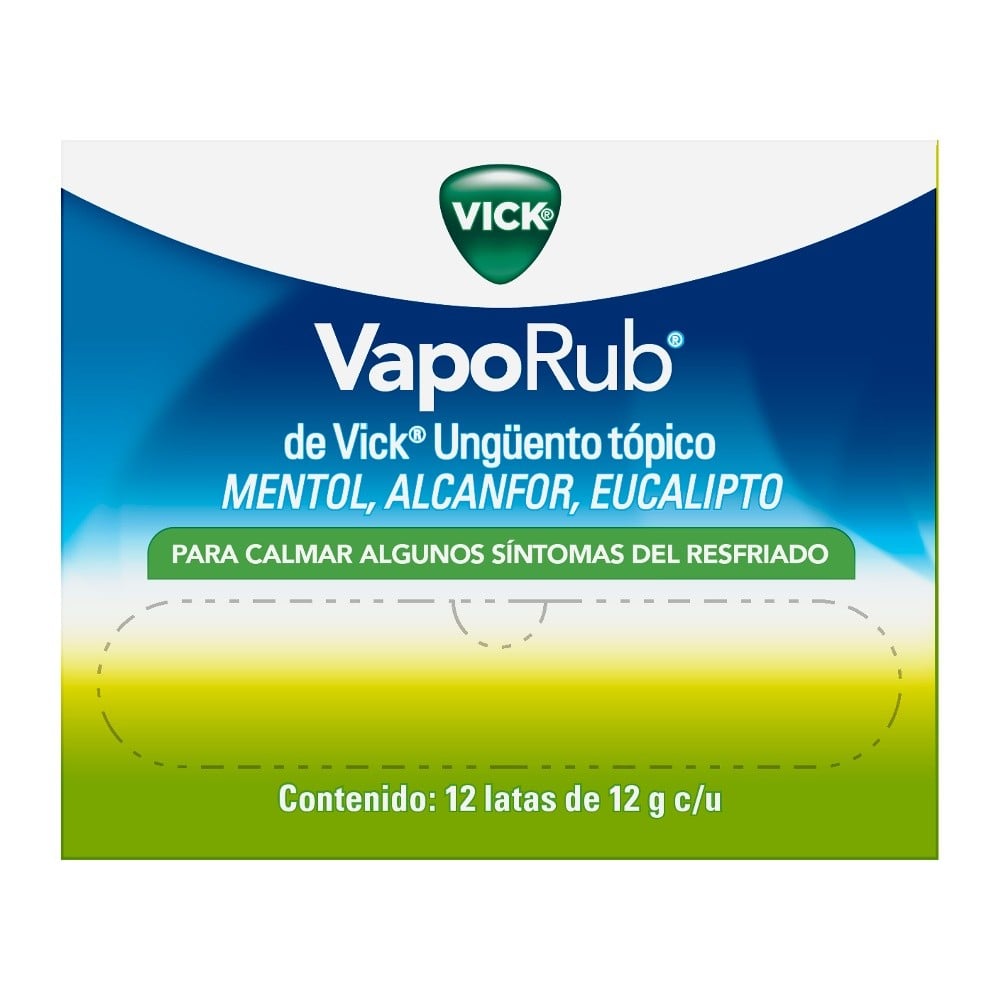 Vick VapoRub Ungüento 12 gr | Cruz Verde