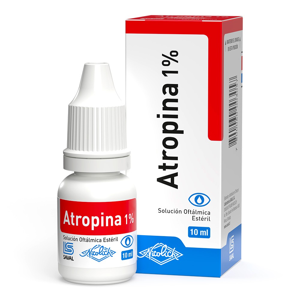 Atropina Atropina Sulfato 1% Solución Oftálmica 10 mL | Cruz Verde
