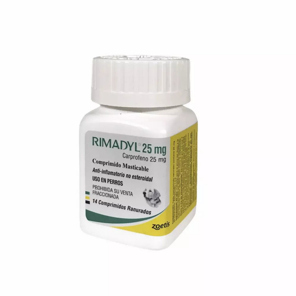 Rimadyl 25 mg 14 Comprmidos Masticables | Cruz Verde