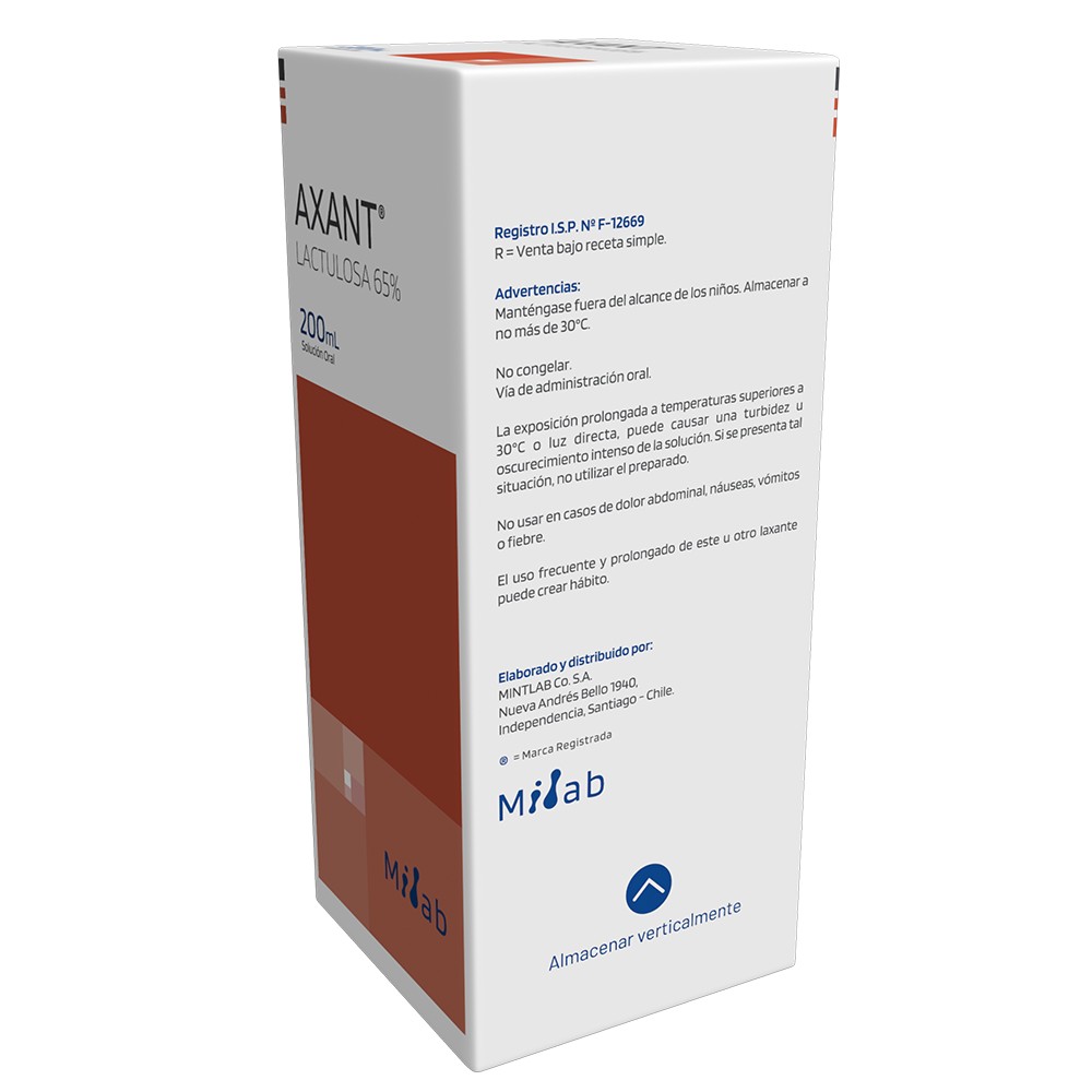 Axant Lactulosa Lactulosa 65% Solución Oral 200 mL | Cruz Verde