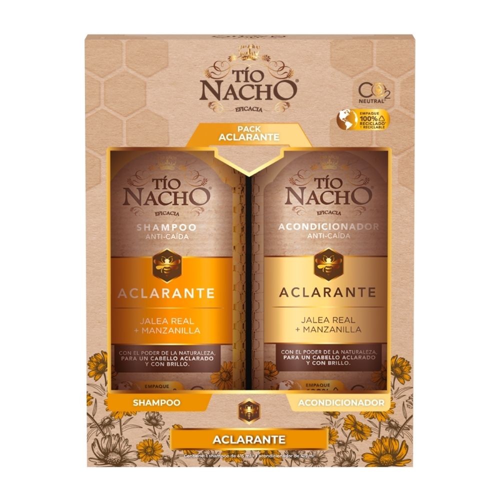 Pack Shampoo + Acondicionador Aclarante 415 mL - FarmaCompara