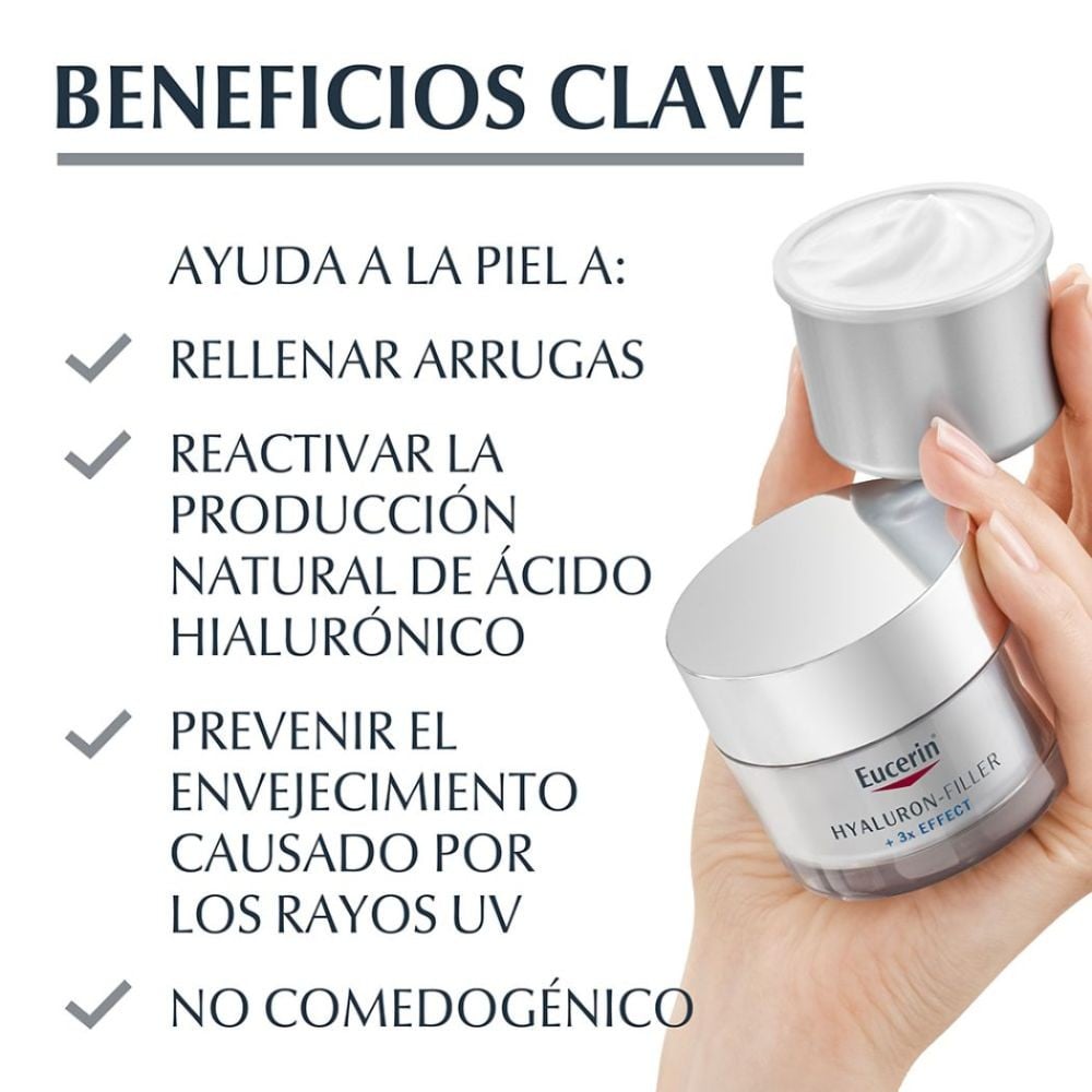 Hyaluron-Filler 3X Effect Crema de Noche Refill 50 ml | Cruz Verde