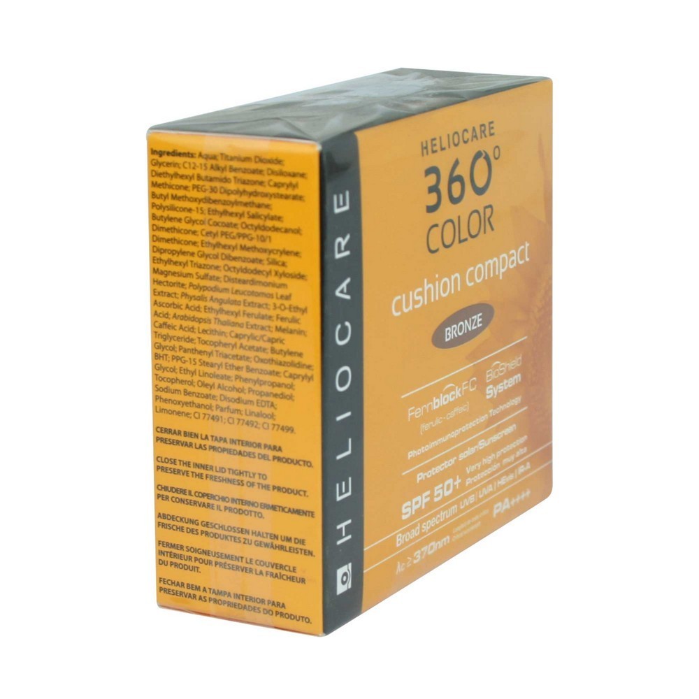 Heliocare 360 Color Fluido Protector Solar Spf 50+ 15 gr Bronze | Cruz ...