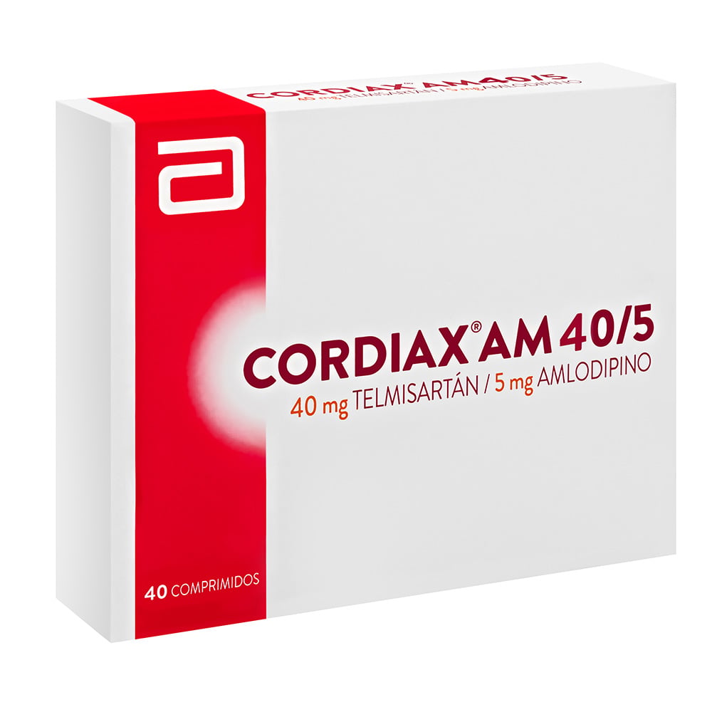 Cordiax AM (40 / 5 mg) 40 Comprimidos | Cruz Verde