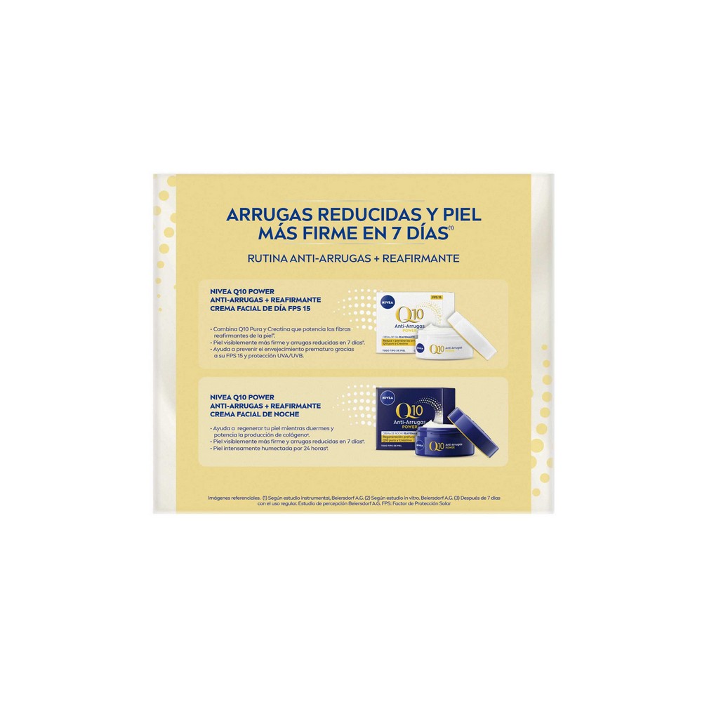 Pack Rutina Q10 Anti-arrugas Día 50ml + Noche 50ml | Cruz Verde