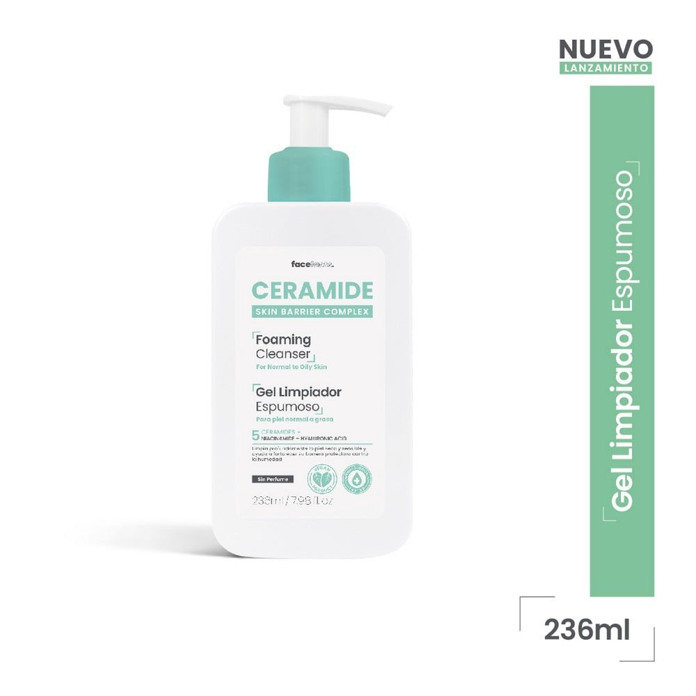 💆‍♀️ Gel Limpiador Espumoso 236ml - Ceramide - Oferta — Descuentos Rata
