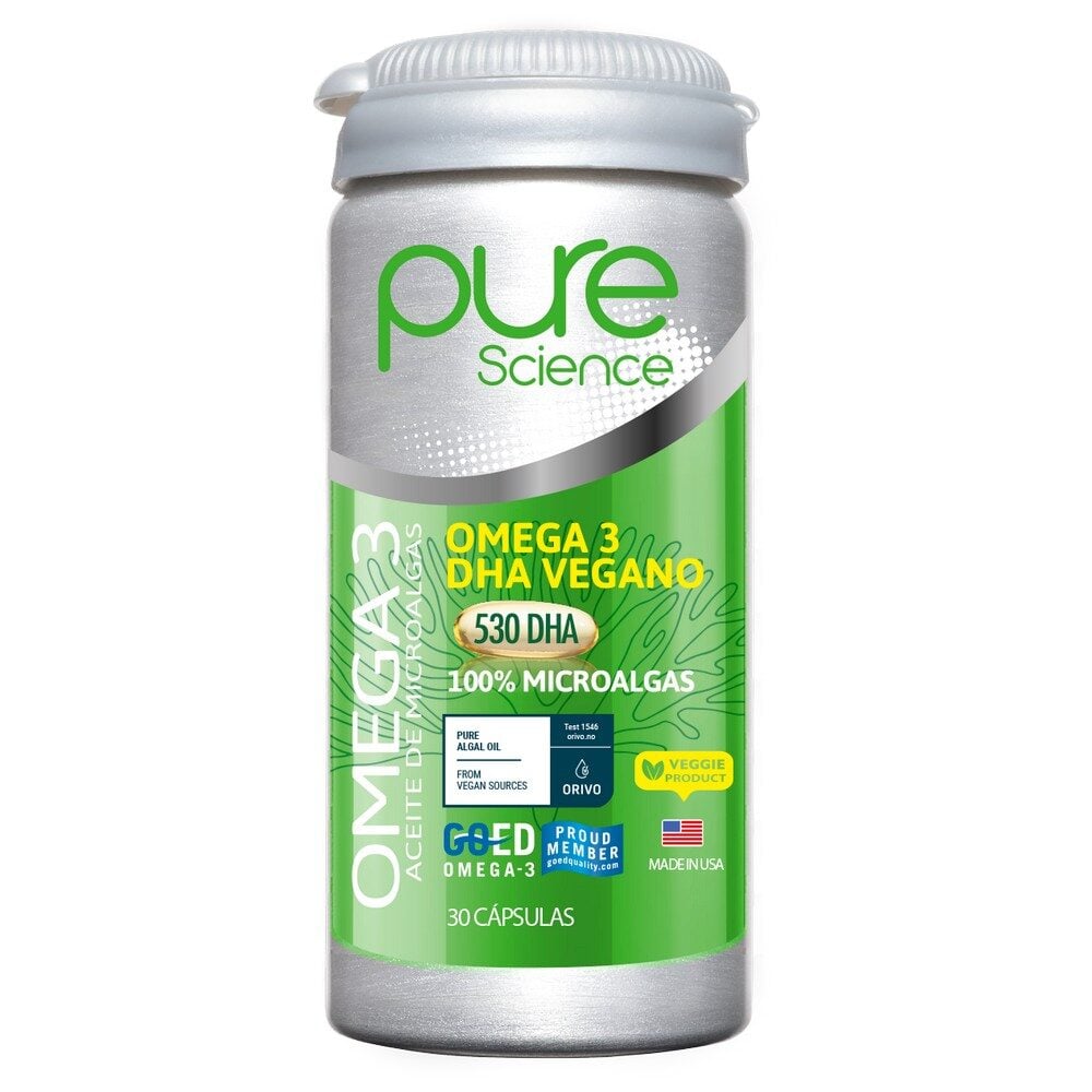 PureScience DHA Omega-3 530 · 30 Cápsulas | Cruz Verde | Cruz Verde