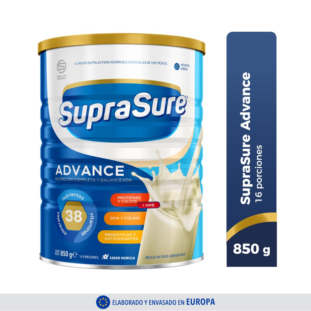 Suplemento en polvo Adulto Advance Lata 850gr | Cruz Verde