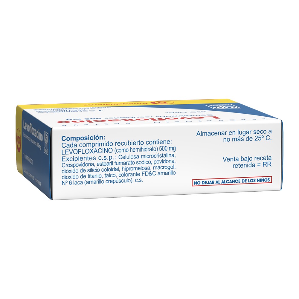 Levofloxacina 500 mg 7 Comprimidos | Cruz Verde