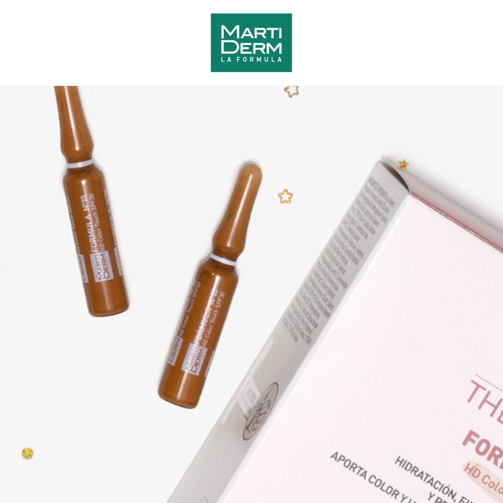 Formula Nº10 Hd Color Touch Spf 30 5 Ampollas | Cruz Verde