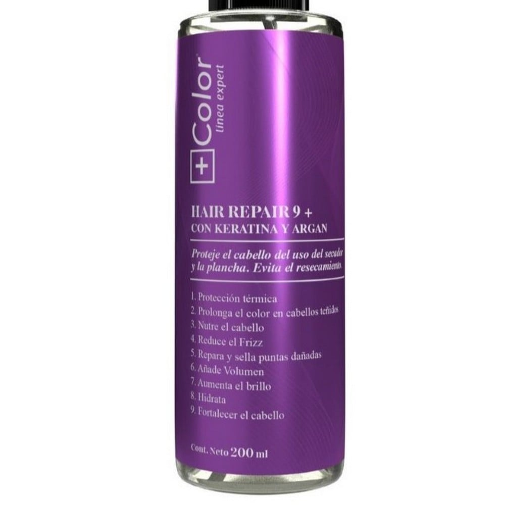 Hair Repair 9+ Protector Termico con Keratina y Argan 200ml | Cruz Verde