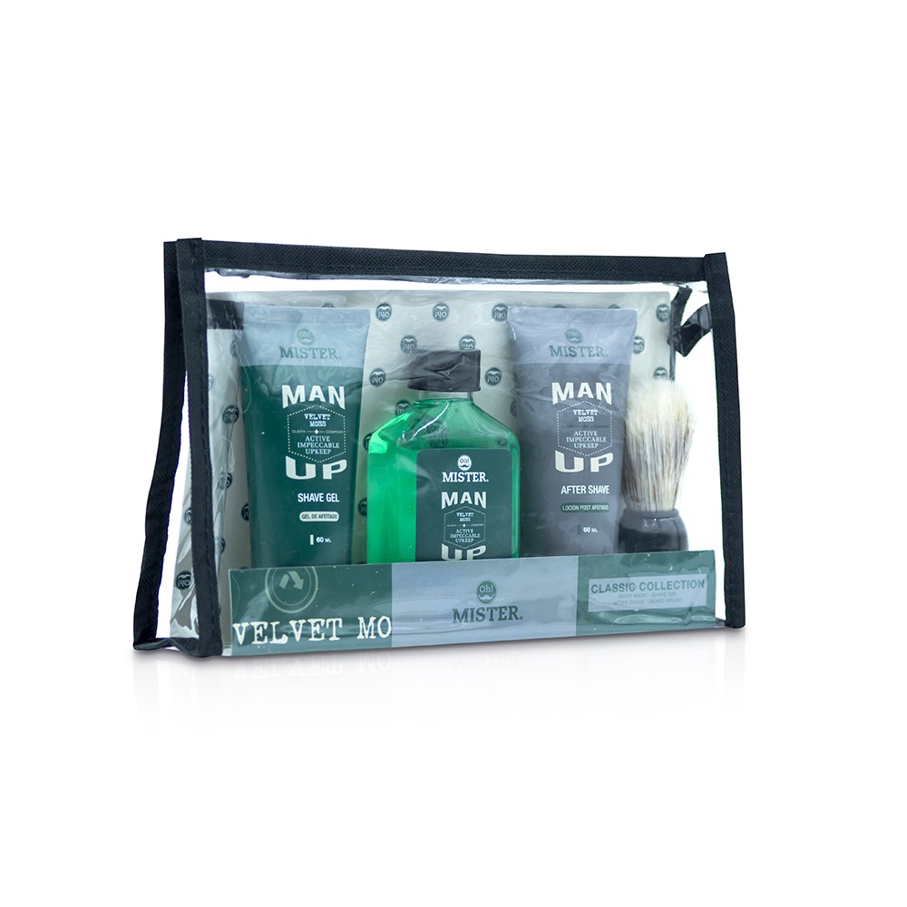 Green Shave Gel 60 mL + After Shave Lotion60 mL + Shower Gel 120 mL ...