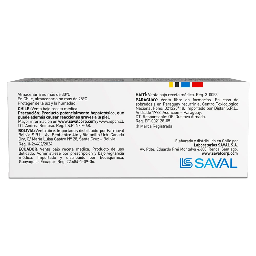 Trio Val Dia/Noche 60 mg 20 Comprimidos | Cruz Verde