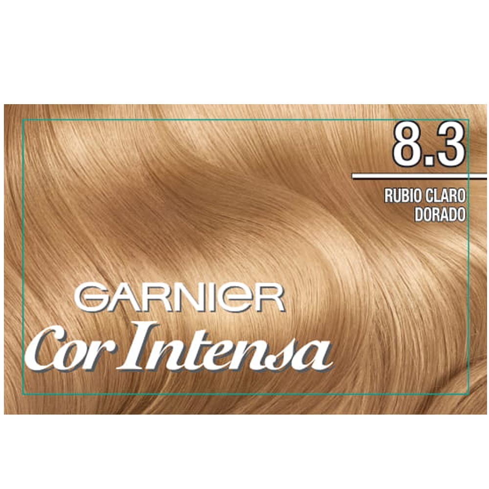8,3 Rubio Claro Dorado Permanente Hidratante | Cruz Verde