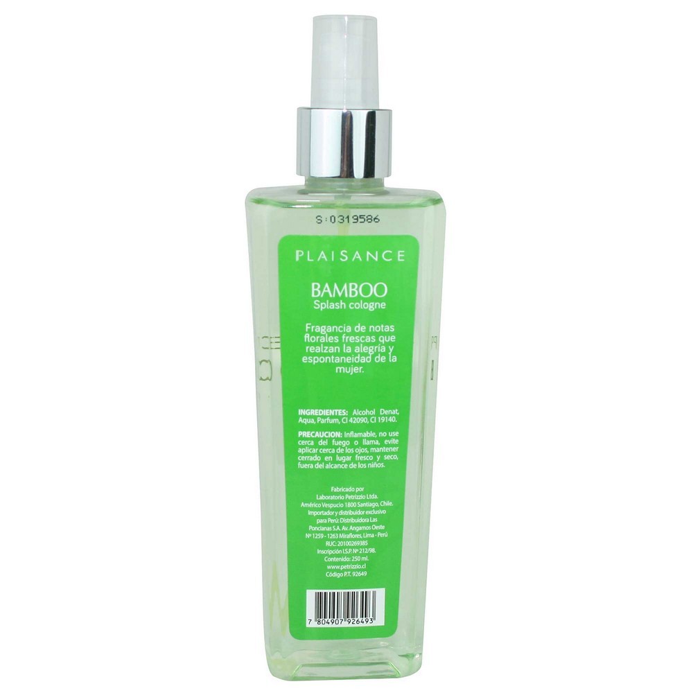 Colonia Bamboo Splash Cologne 250 mL | Farmacias Cruz Verde