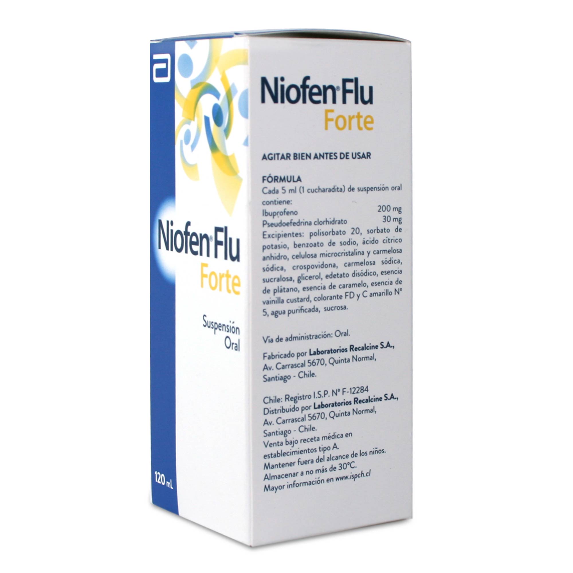 Niofen Flu Forte Ibuprofeno 30 mg Suspensión 120 mL | Cruz Verde