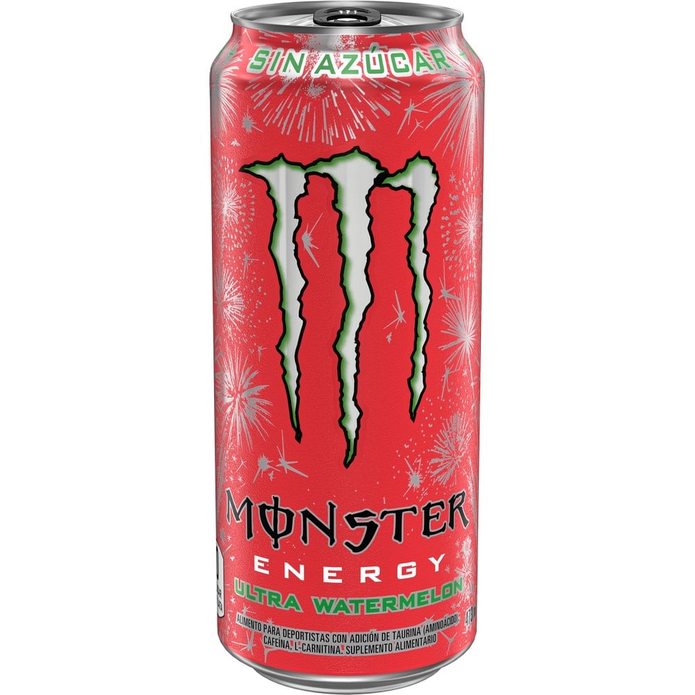 Monster Energy Ultra Watermelon Alimento Para Deportistas Sin Azúcar ...