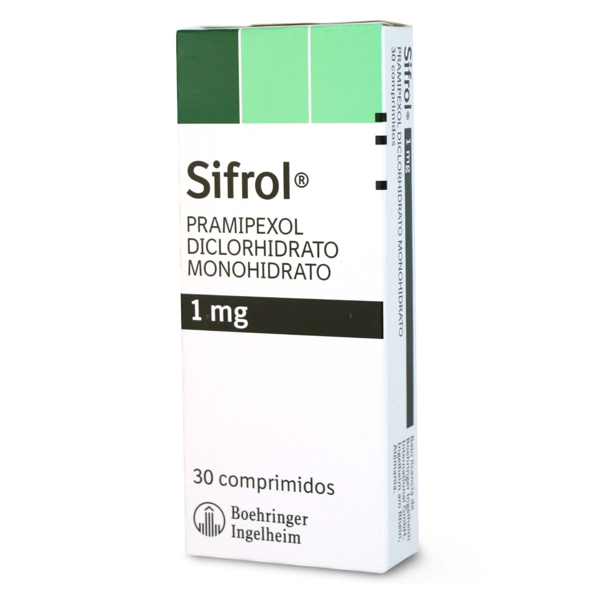 Sifrol Pramipexol 1 mg 30 Comprimidos - FarmaCompara