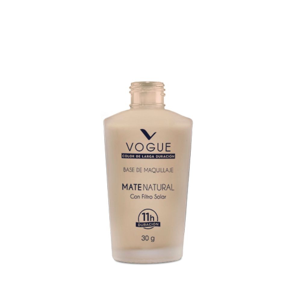 Base de Maquillaje Mate Natural con Filtro Solar Natural 30 mL | Cruz Verde