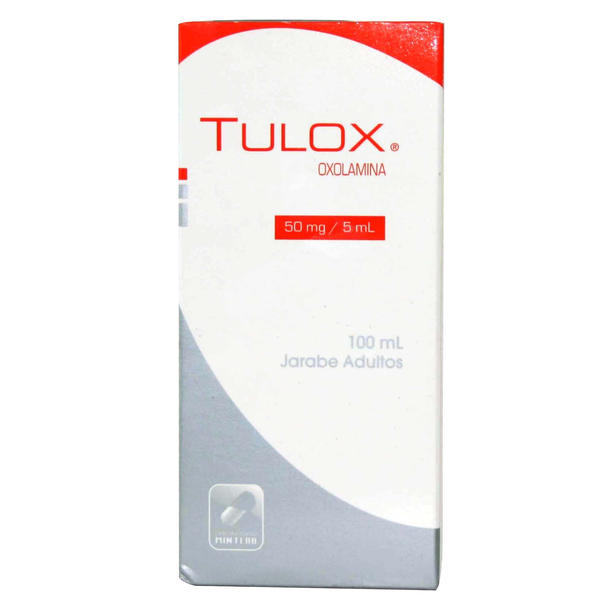 Tulox Adulto Oxolamina 50 mg / 5 mL Jarabe 100 mL | Cruz Verde