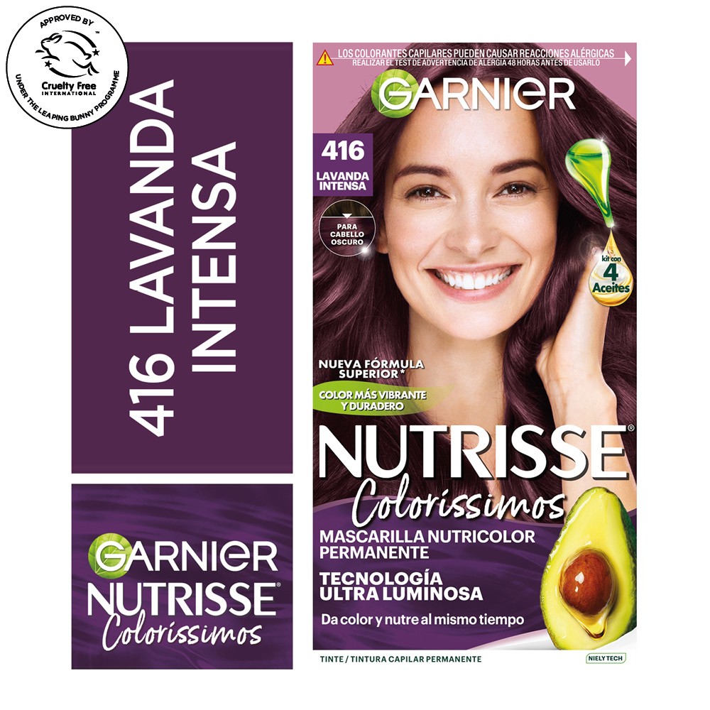 Coloración Garnier Colorissimos 416 Lavanda Intensa | Cruz Verde