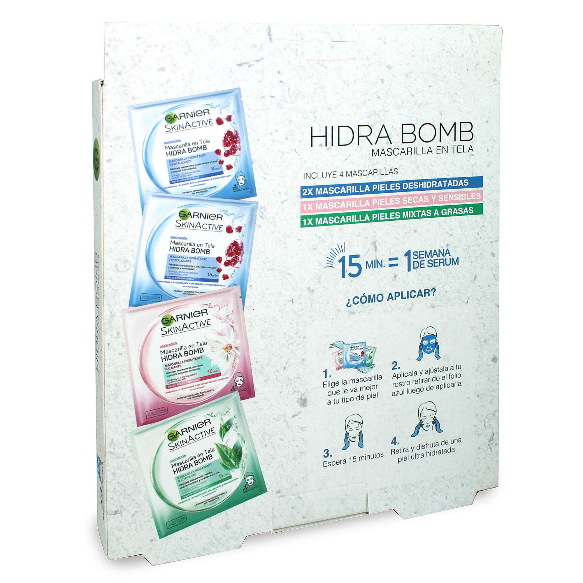 Skin Active Hidra Bomb Mascarill Estuche | Cruz Verde
