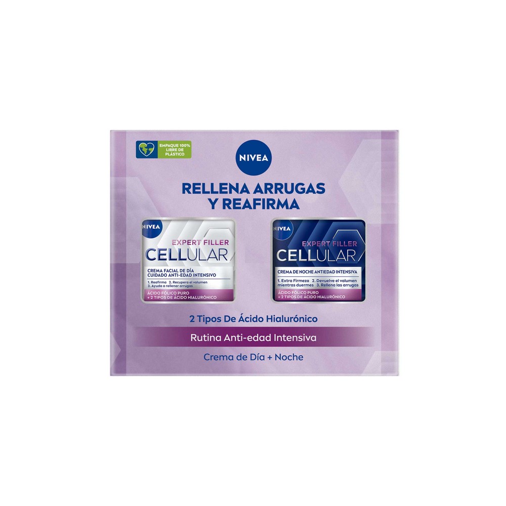 Pack Cellular Expert Filler Día 50 ml + Noche 50 ml | Farmacias Cruz Verde