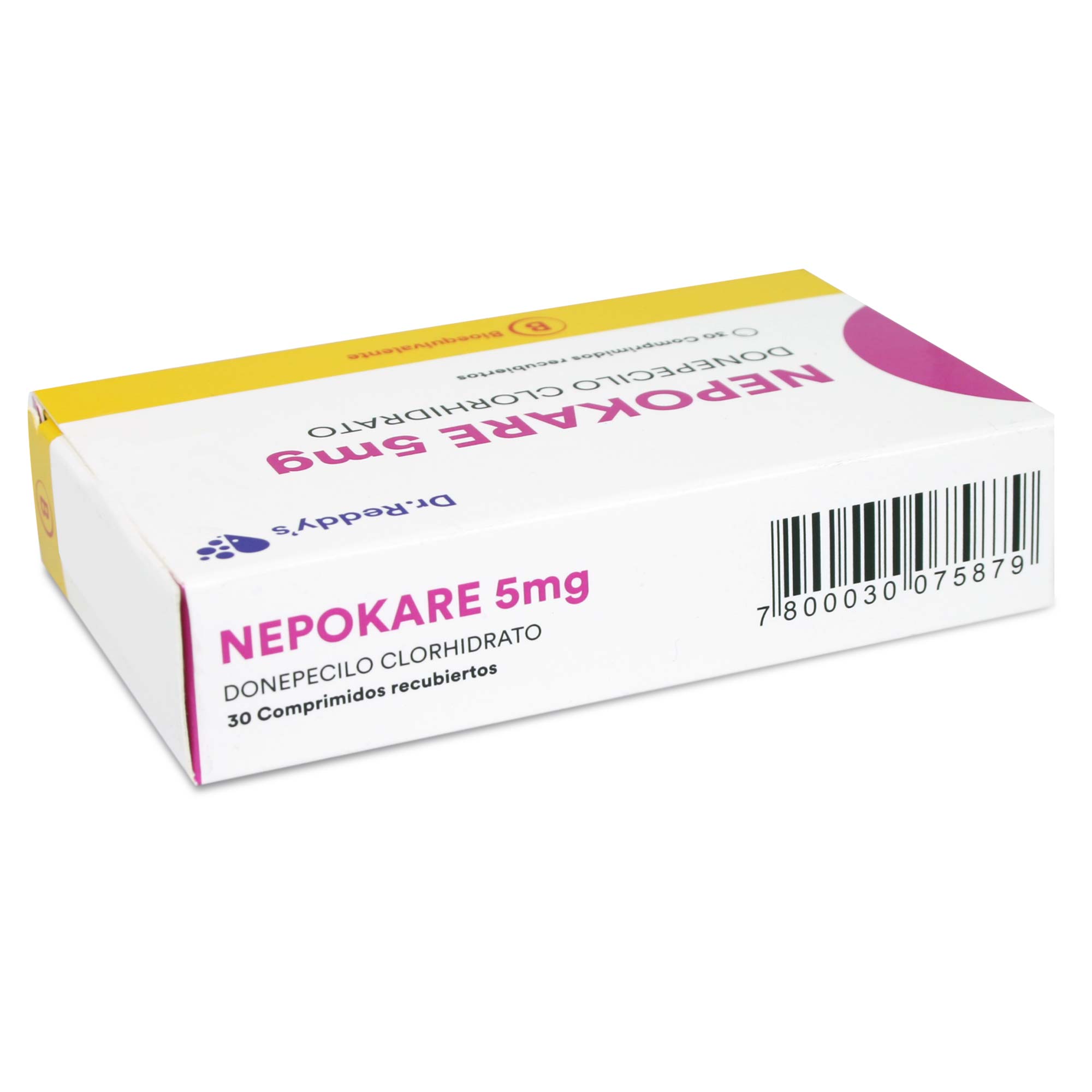 Nepokare Donepecilo Clorhidrato 5 mg 30 Comprimidos | Cruz Verde
