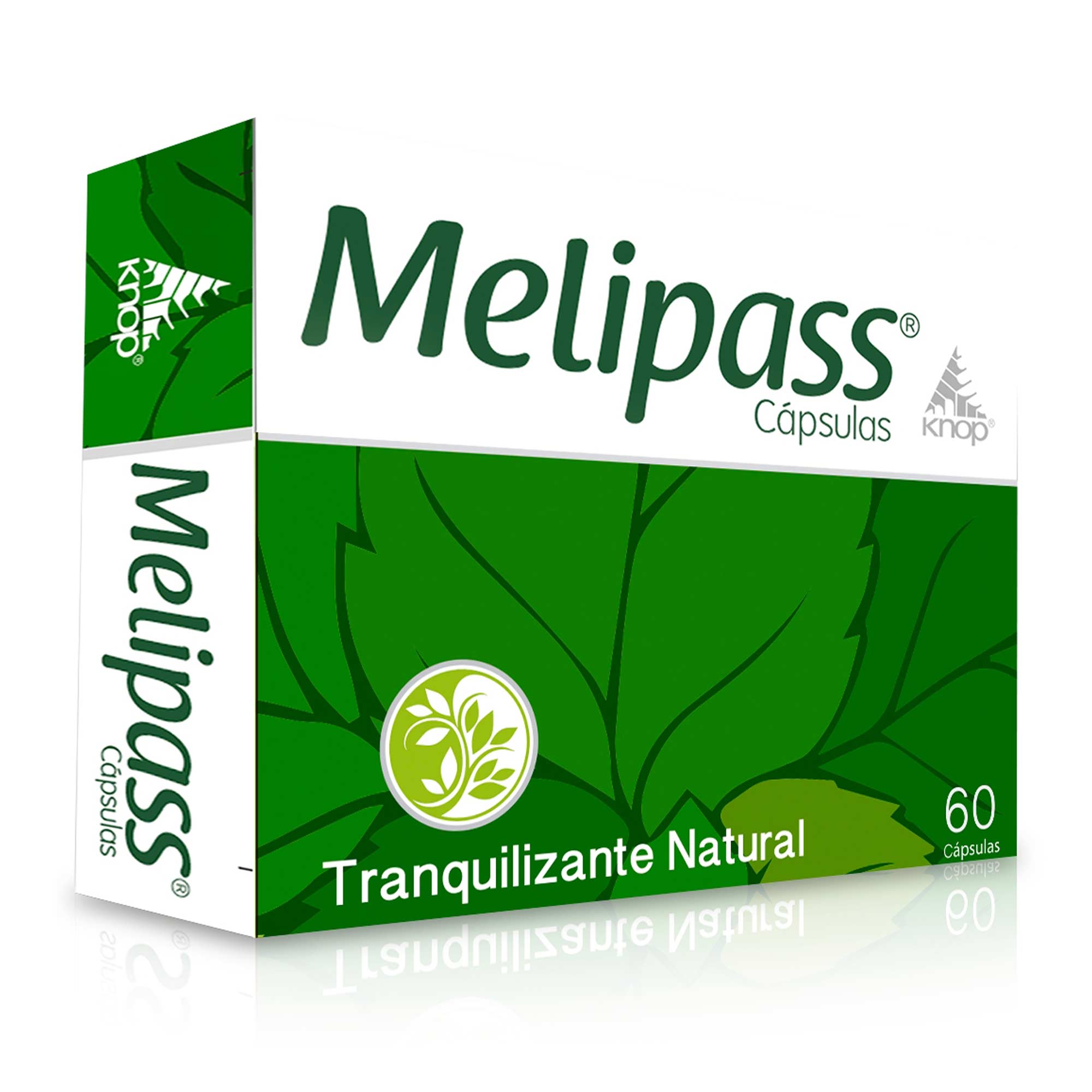 Melipass Melissa 127,5 mg Passiflora 127,5 mg 60 Cápsulas | Cruz Verde