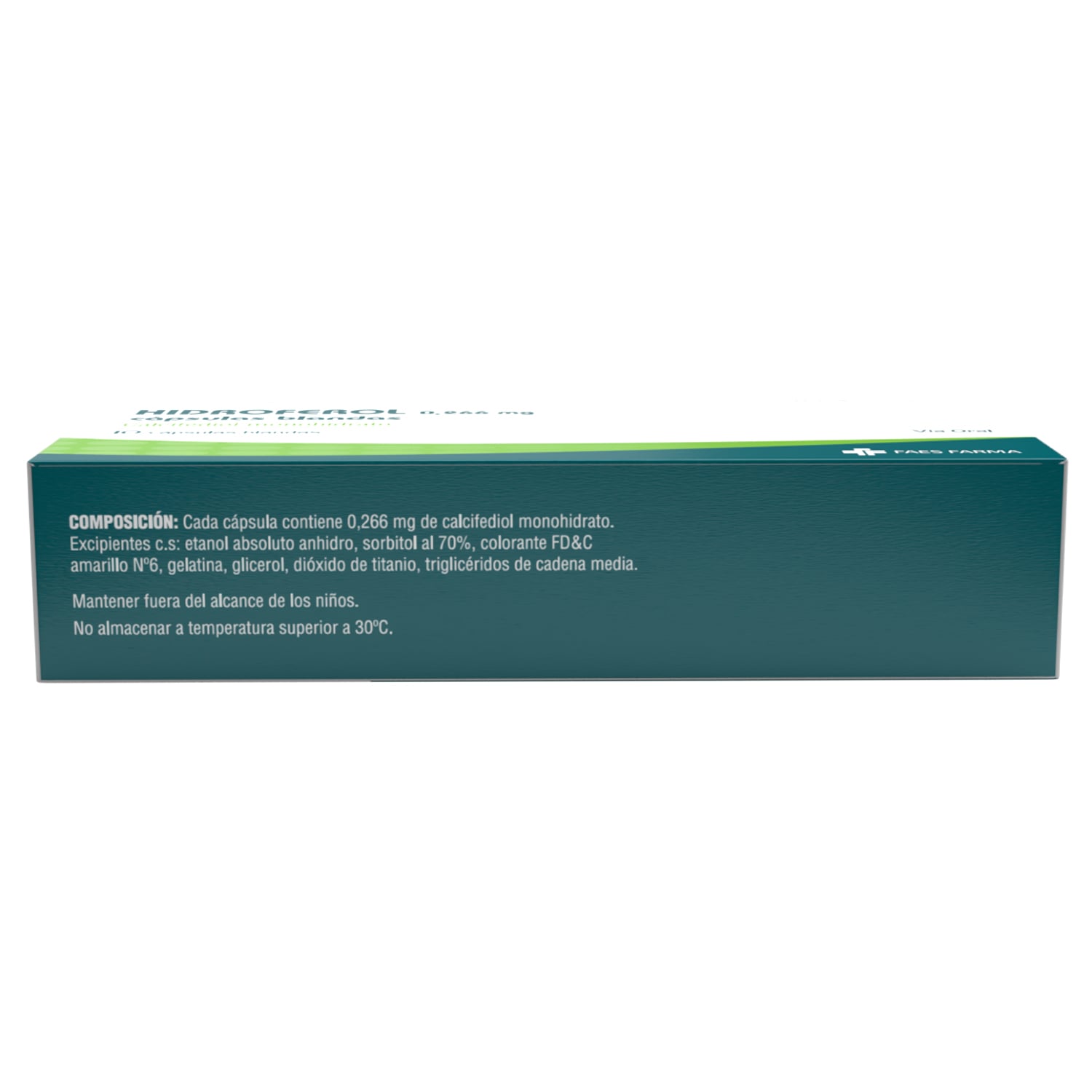 Hidroferol 0,266 mg 10 Cápsulas | Cruz Verde