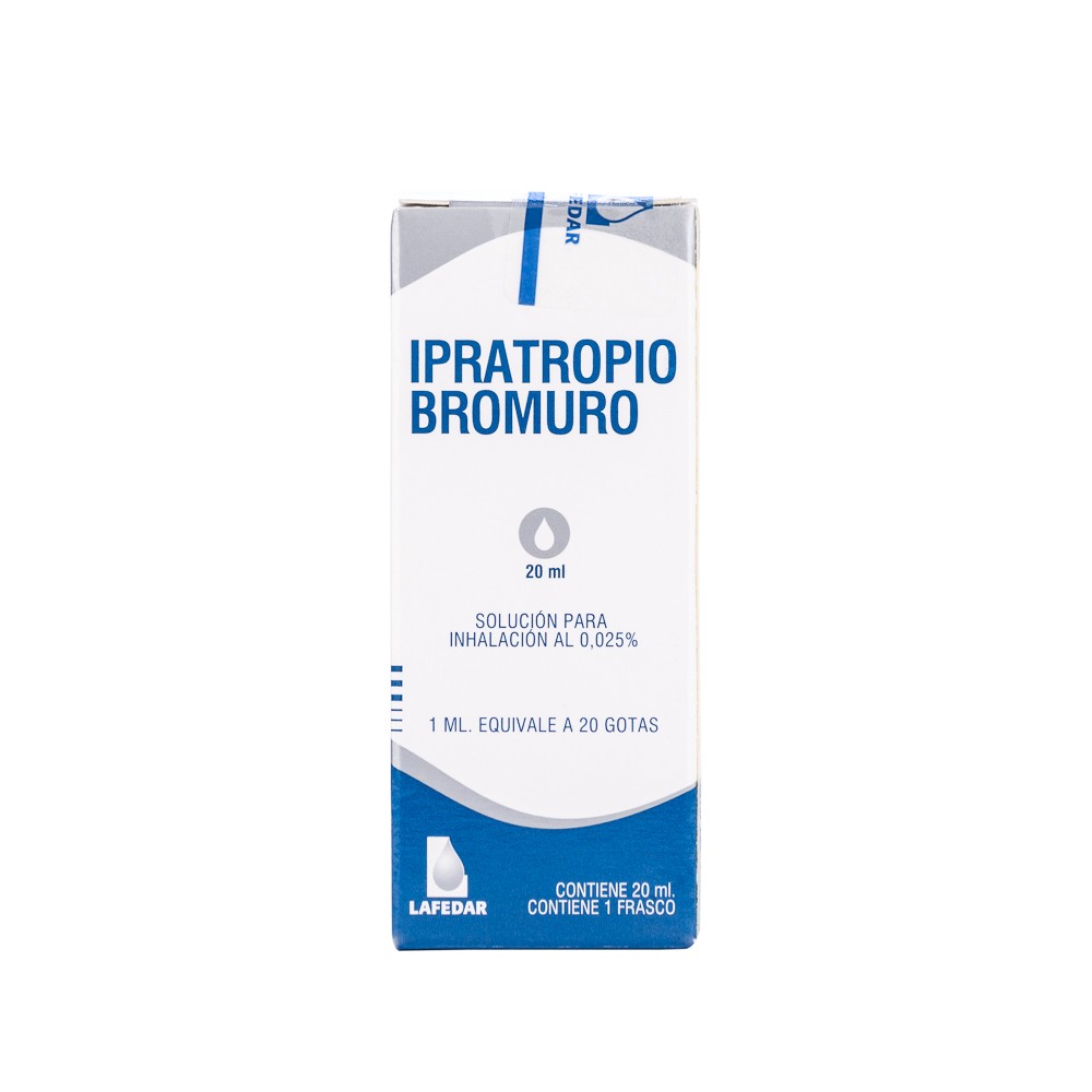 Ipratropio Bromuro 0,025% Solución para Inhalación 20 mL | Cruz Verde