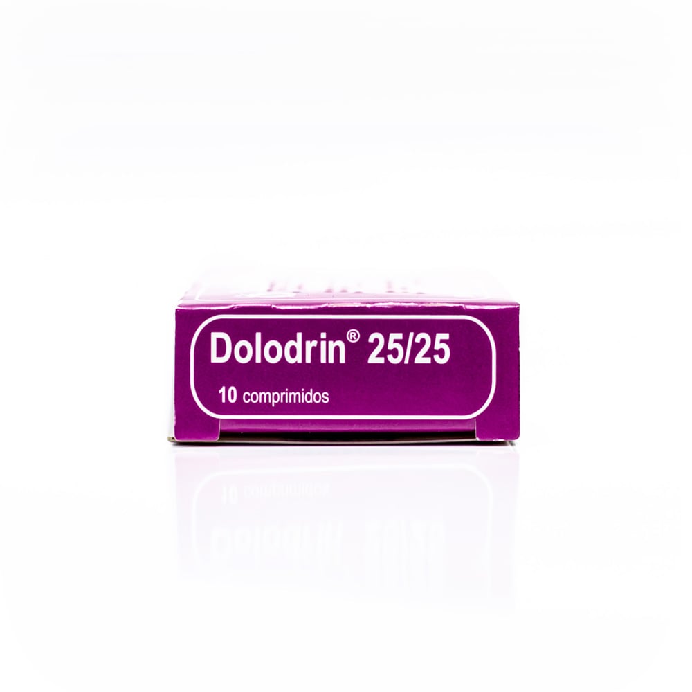 Dolodrin Diclofenaco 25 Mg / Tramadol 25 Mg 10 Comprimidos | Cruz Verde