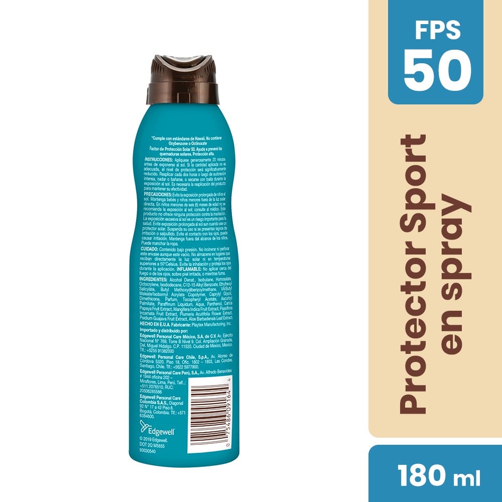 Protector Solar Island Sport Fps 50 220 mL | Cruz Verde