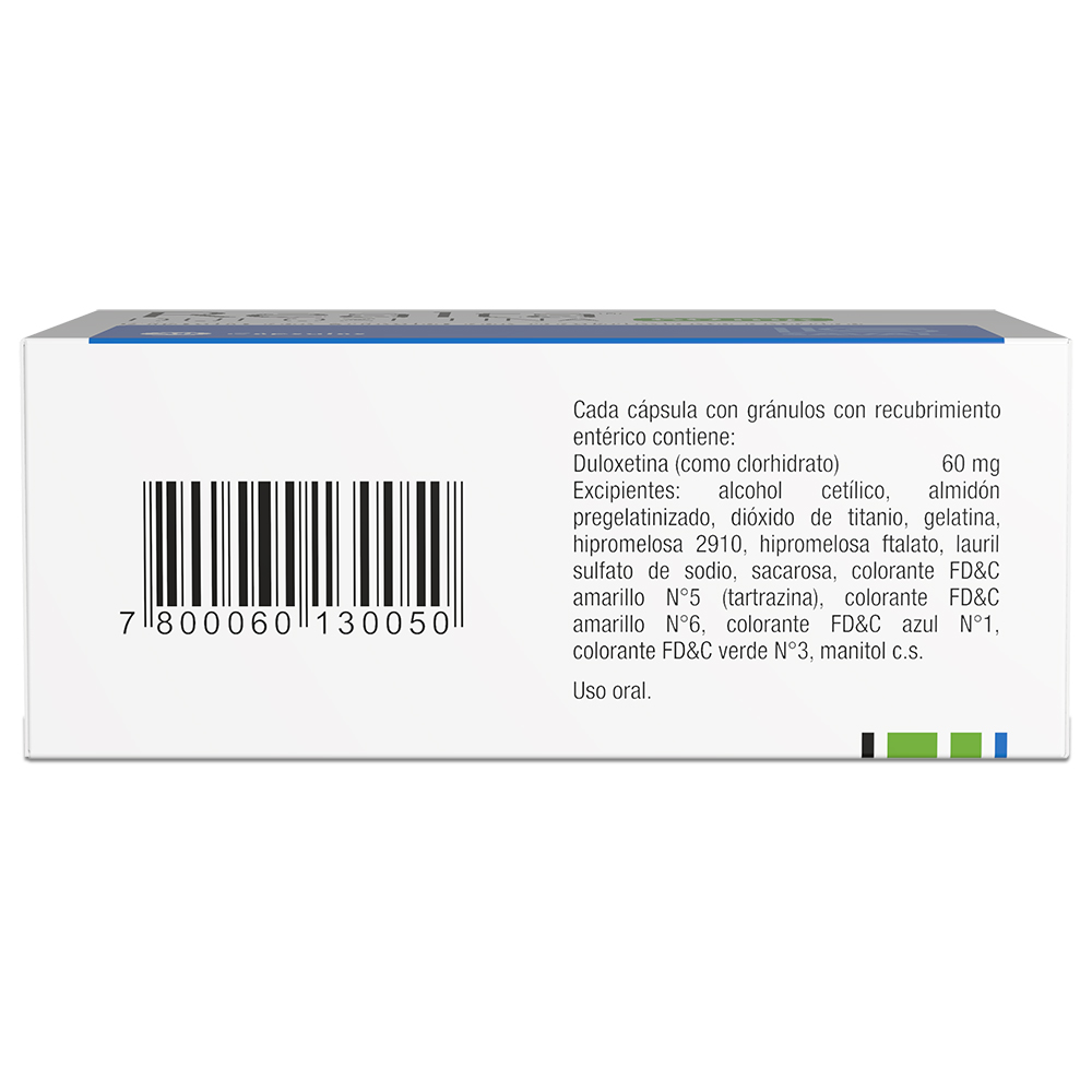 Realta Duloxetina 60 mg 30 Cápsulas | Cruz Verde