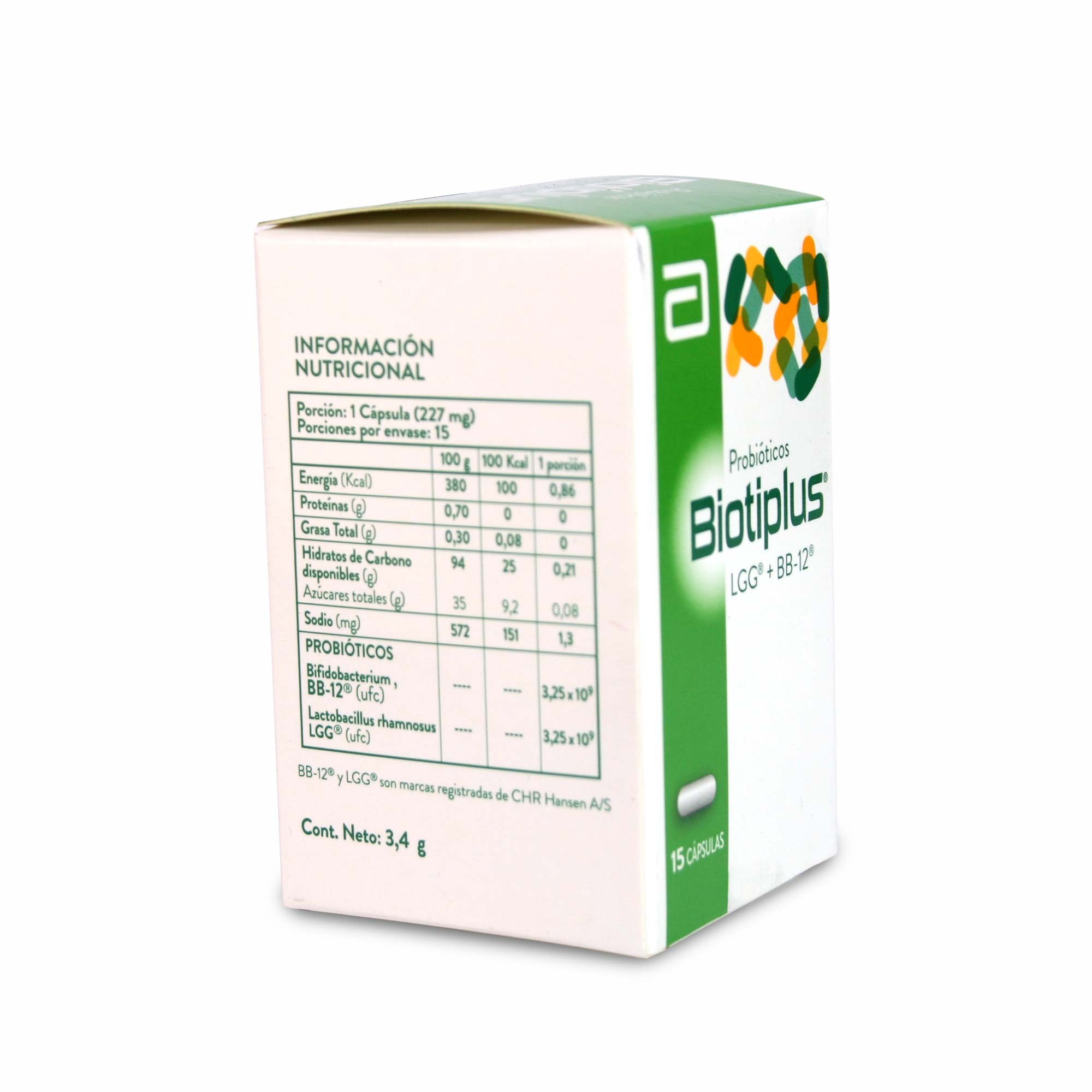 Biotiplus Probióticos 6,5 BUFC 15 Cápsulas | Cruz Verde