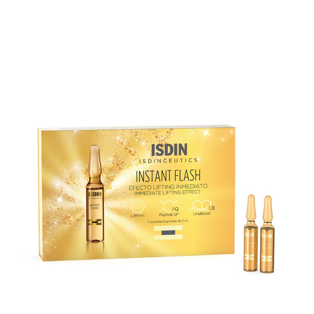 Isdinceutics Ampolla Instant Flash Efecto Lifting Inmediato 2 mL X5 | Cruz Verde