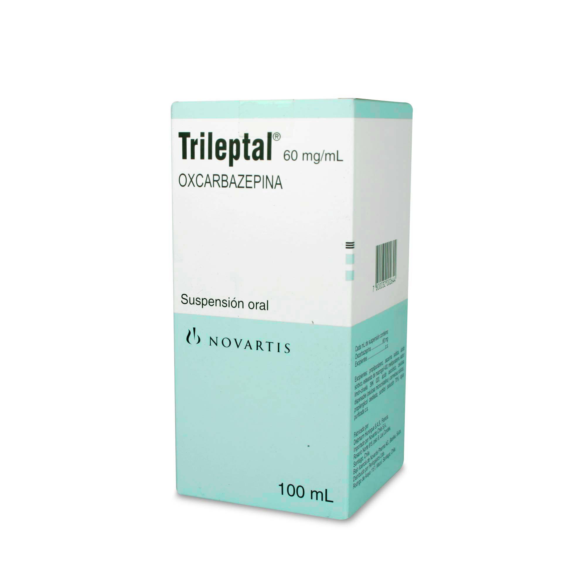 Trileptal Oxcarbazepina 60 mg / mL Suspensión Oral 100 mL | Cruz Verde