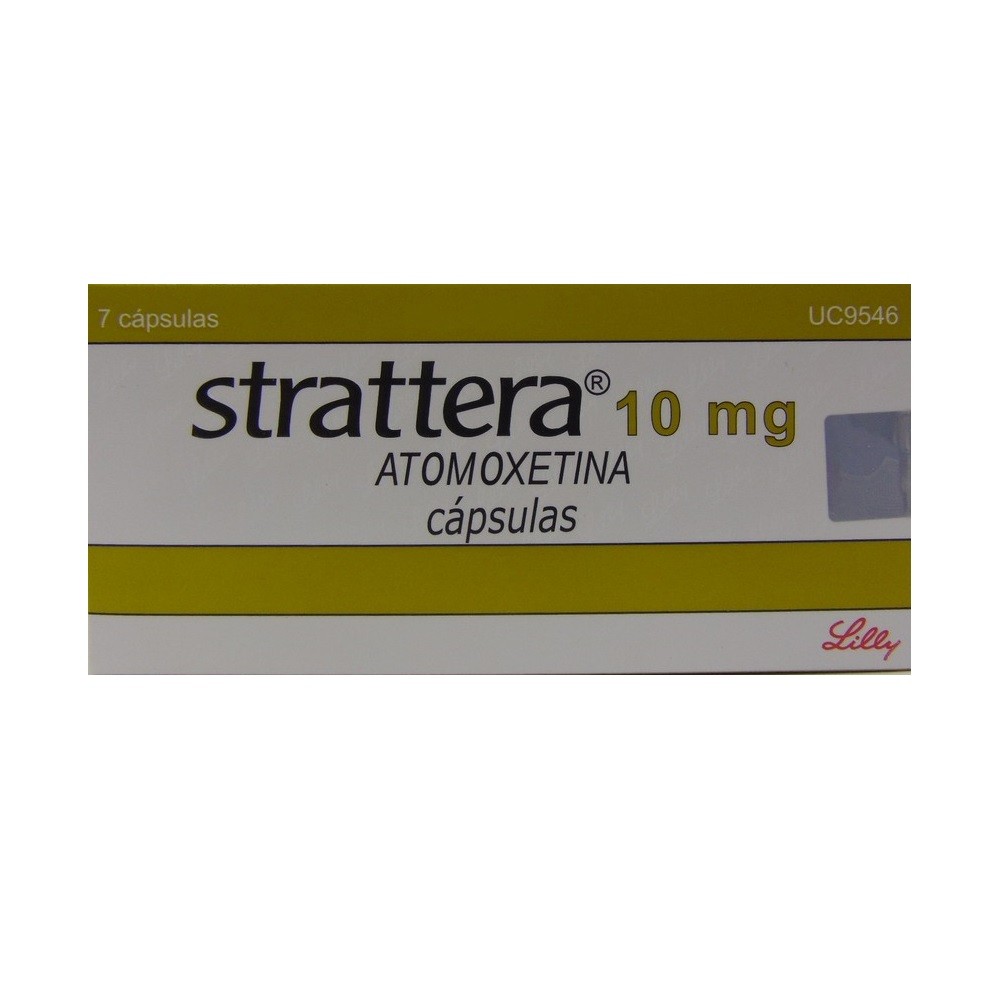 Strattera Atomoxetina 10 mg 7 Cápsulas | Cruz Verde