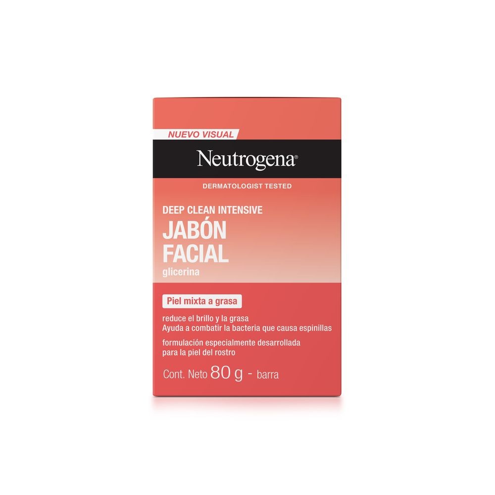 Jabon Facial Deep Clean Intensive 80 gr | Cruz Verde