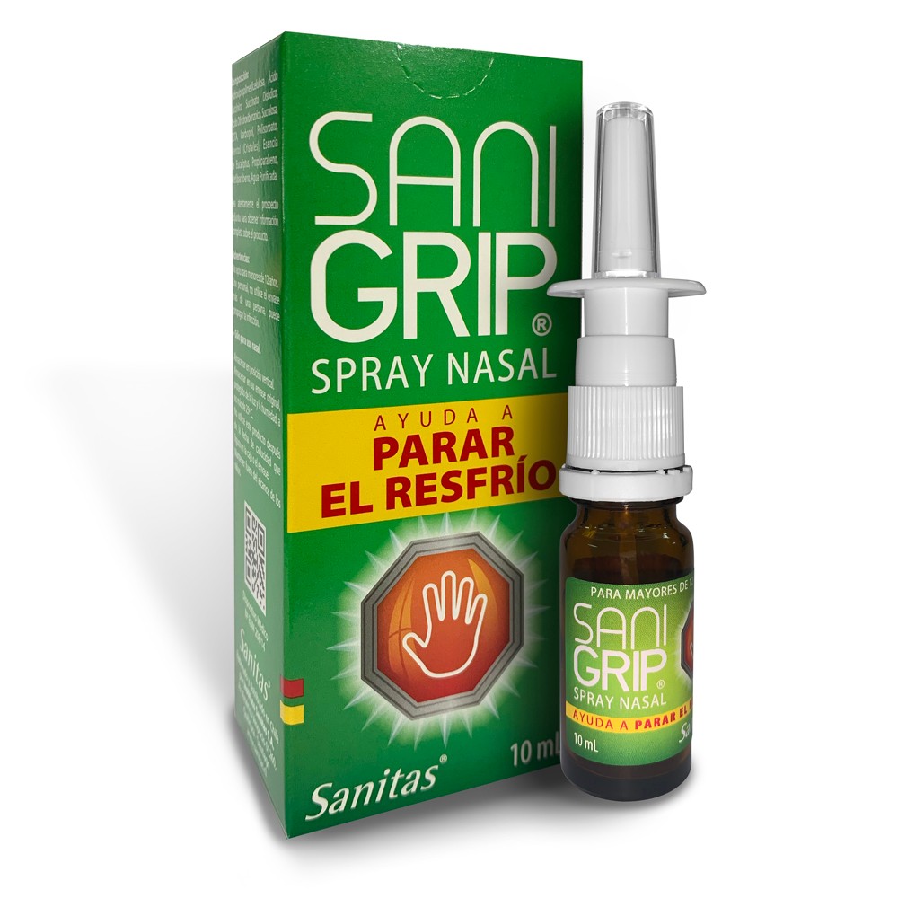 SaniGrip Spray Nasal 10 mL | Cruz Verde