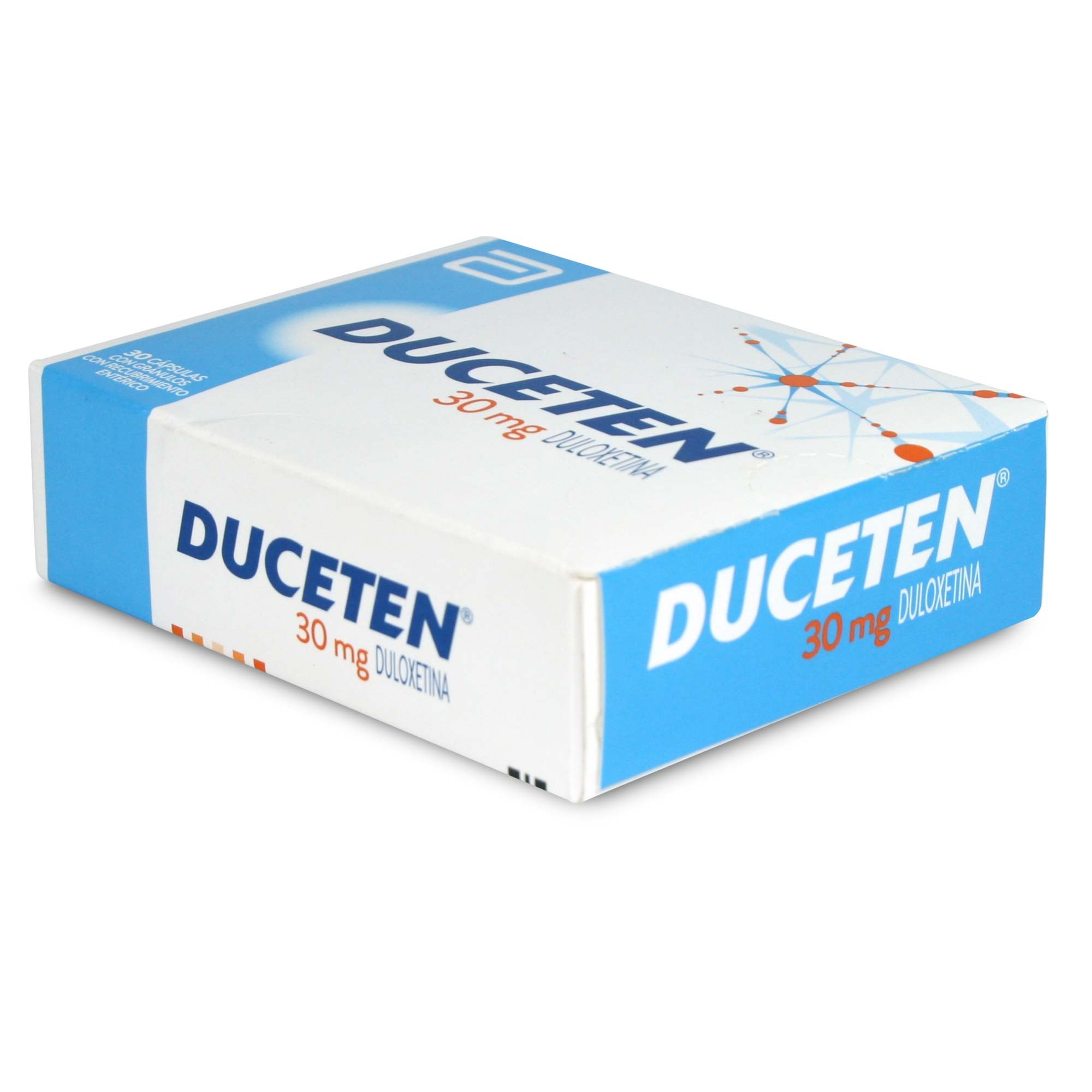 Duceten Duloxetina 30 mg 30 Cápsulas | Cruz Verde