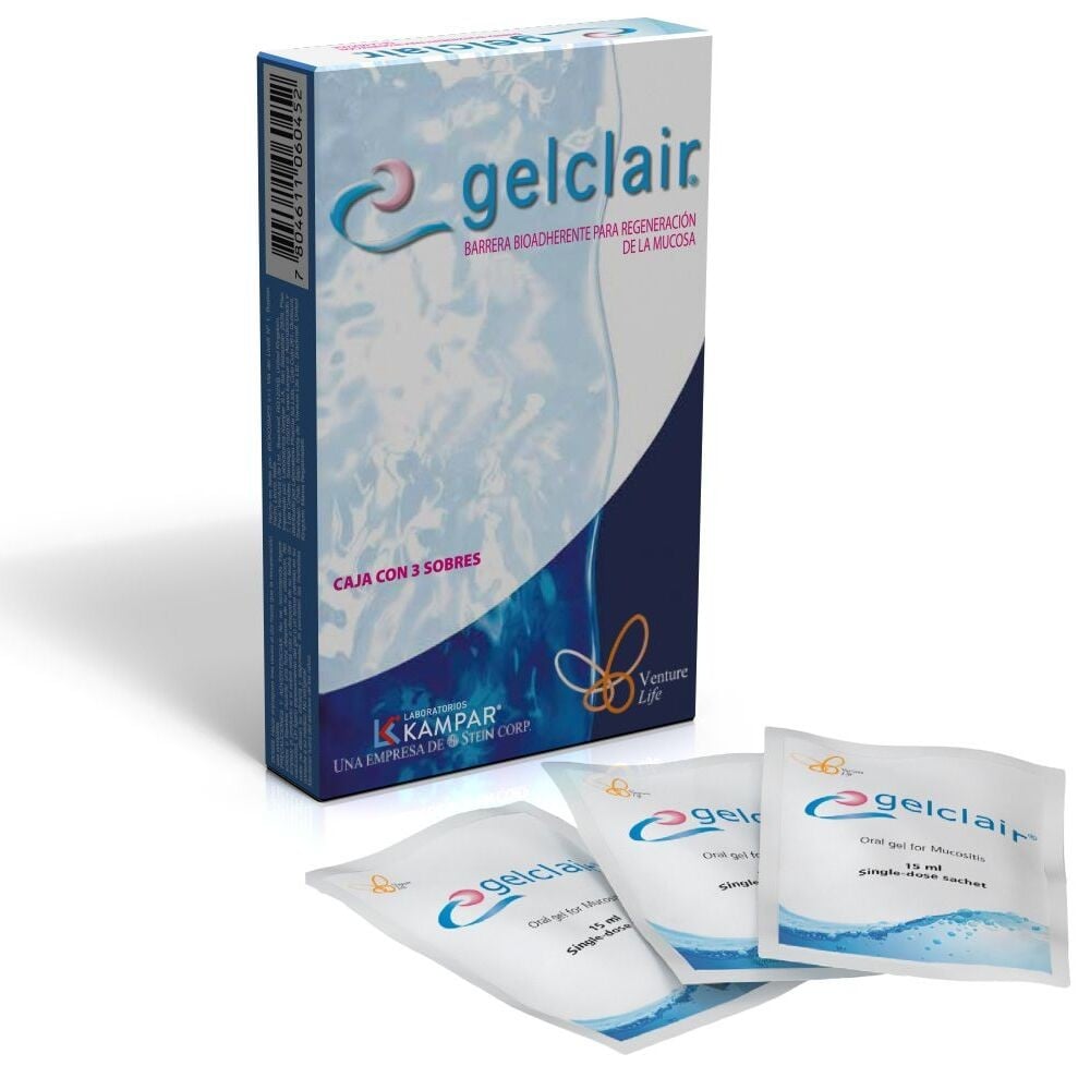 Gelclair Gel Oral 3 Sachets | Cruz Verde